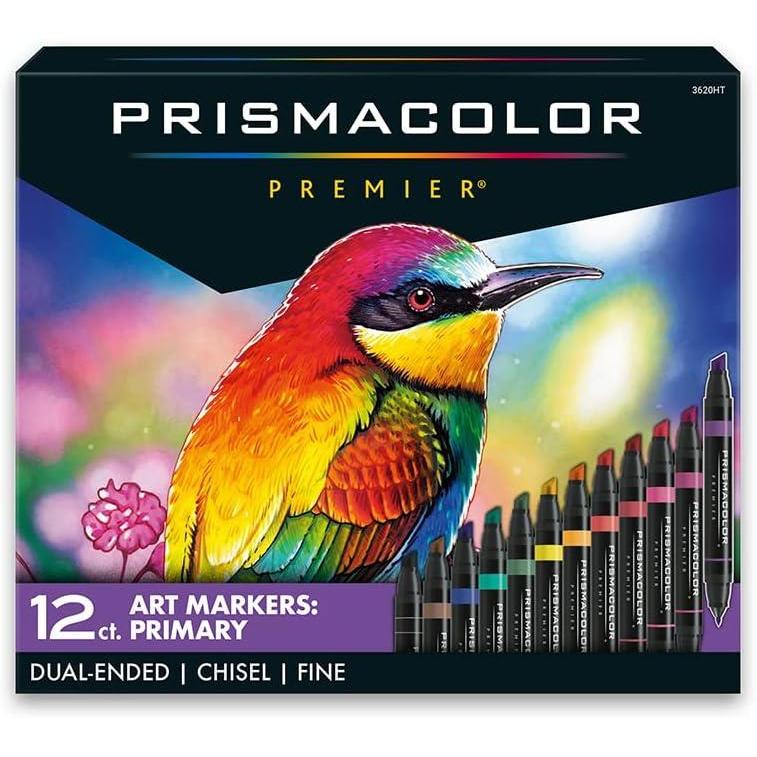 Prismacolor Premier Double-Ended Art Markers Fine And Chisel Tip Manga ...
